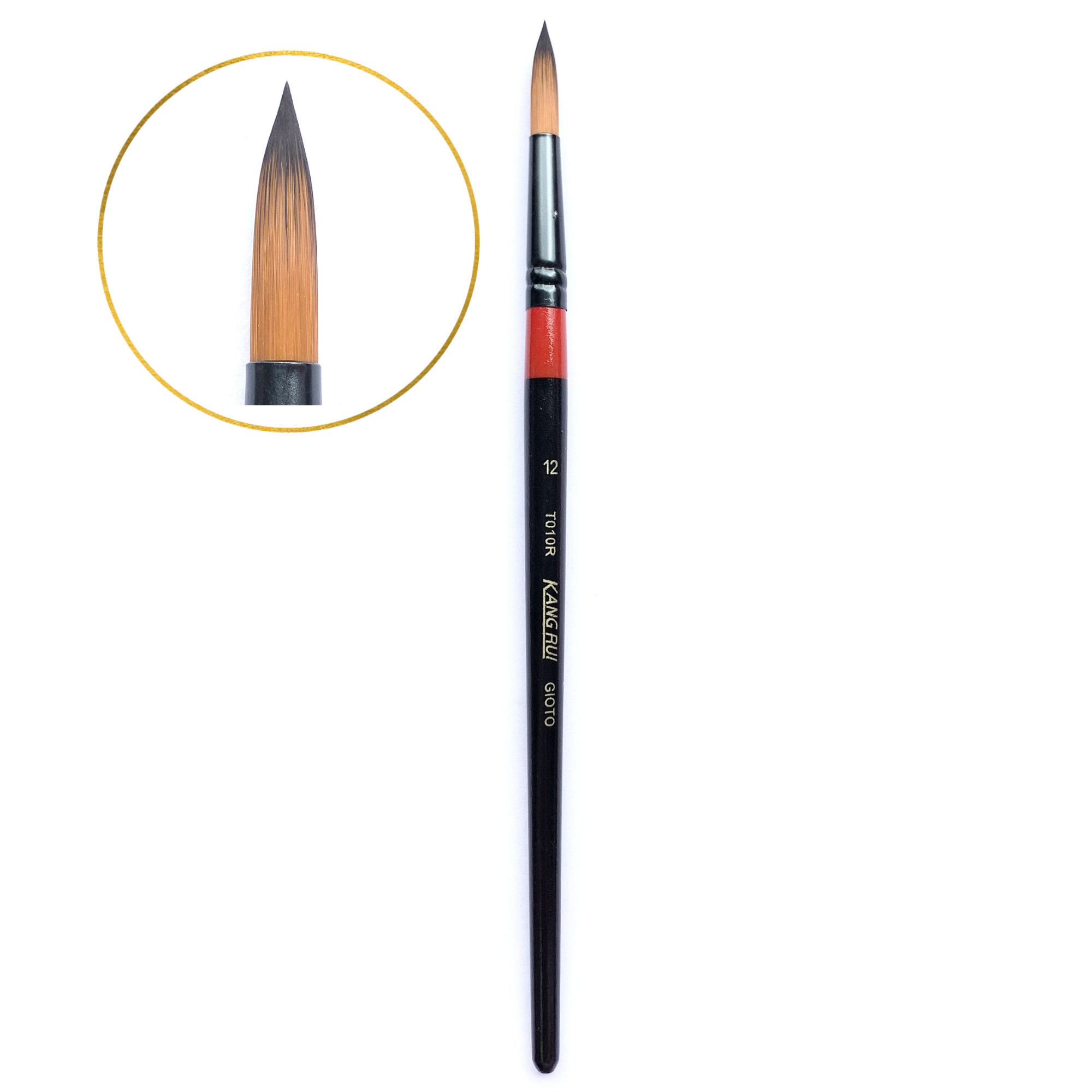PINCEL DE NYLON REDONDO #12 RF T010 R (2021)